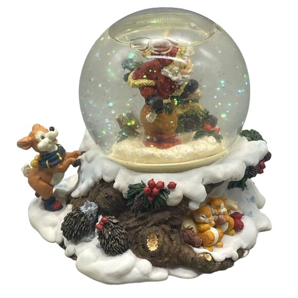 jcpenney | Holiday | Jc Penney Rotating Snow Globe Plays We Wish You A ...